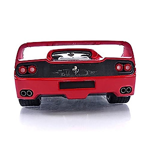 BBR 1995 F50 Coupe Rosso Corsa Red with Display CASE Limited Edition to 700 Pieces Worldwide 1/18 Model Car P18189 A