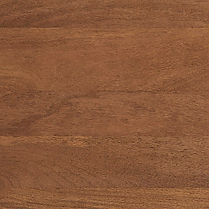 Modway Amistad 60" Solid Wood Modern Farmhouse Rectangular Dining Table in Walnut