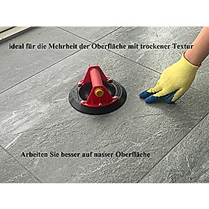 Q-CUP® 8" lifter Extra-fast Attachment easily, 100 kgs lifting capacity Tough ABS Handle