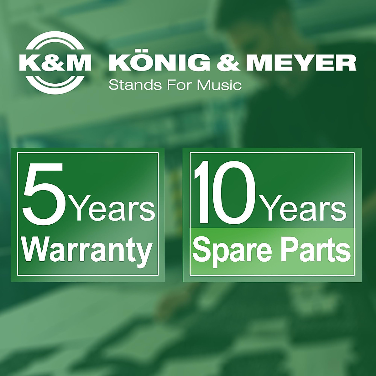 K&M - Konig & Meyer 25900.500.55 - Low Level Microphone/Telescopic 2-Piece Boom Arm Stand - Zinc die-cast base - Professional Grade for all Musicians - German Made - Black