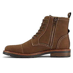 Dockers Footwear Men's Rawls Ankle Boot, Dark Tan, 10.5