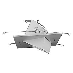 NICOR Lighting DLQ5-MA-10-120-3K-WH DLQ5 Downlight, 5", 3000K