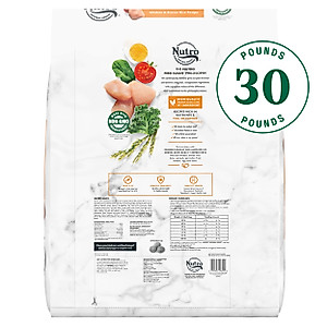 NUTRO NATURAL CHOICE Large Breed Adult Dry Dog Food, Chicken & Brown Rice Recipe Dog Kibble, 30 lb. Bag