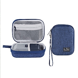 GL.iNet GL-AXT1800 (Slate AX) Pocket-Sized Wi-Fi 6 Gigabit Travel Router & Gadget Organizer Case (Blue)
