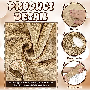 24 Pcs Guinea Pig Blankets Bunk Pet Microfiber Coral Fleece Cage Liners Absorbent Guinea Pig Bedding Soft Accessories Small Animal Bedding Mat Bathe Towels for Puppy Cat (13.8 x 29.5 Inches)