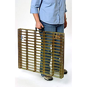 Pet Exercise Pen - Pet Lodge - Exercise Pen Pet Lodge, Modular Design, Stores Flat for Easy Storage and Transport (36") (Item No. 100410 )