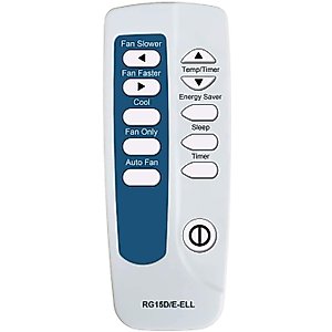 YING RAY Replacement for Frigidaire Window Air Conditioner Remote Control Model FFRE06L3Q14 FFRE06L3Q15 FFRE06L3Q16 FFRE06L3Q17 FFRE06L3Q18 FFRE06L3Q19 FFRE08L3Q1 FFRE08L3Q10 FFRE08L3Q11