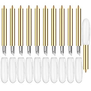 10 PCS Premium Fine Point Blade, AUNKZL Replacement Blades Compatible with ExploreAir/Air 2/Air 3/Maker/Maker 3/Expression Cutting Machines