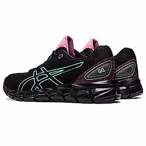 ASICS Women's Gel-Quantum Lyte II Sportstyle Shoes, 10, Black/ICE Green