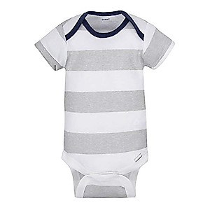 Onesies Brand Baby Boy's 8-Pack Short Sleeve Mix & Match Bodysuits, Loud Cute Dog, 12 Months