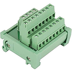 ZYM119 Module Card 2 to 8 Output Module Breakout Card DIN Rail and Panel Mount Power Distribution Circuit Board