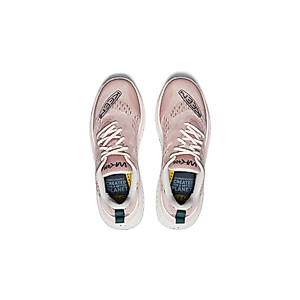 KEEN Women's WK400 Performance Breathable Walking Shoes, Fawn/Peach Whip, 7