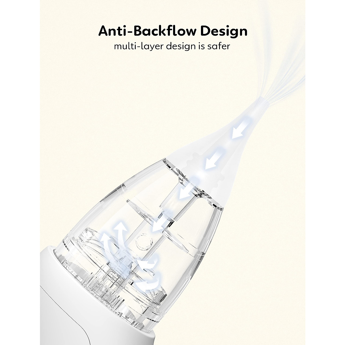 GROWNSY Upgrade Nasal Aspirator for Baby, Rechargeable Baby Nose Sucker, Electric Nose Suction for Baby with Advanced Soothing Music and Light Design, Food-Grade Silicone Tips, 3 Suction Modes