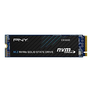 PNY CS1030 250GB M.2 NVMe PCIe Gen3 x4 Internal Solid State Drive (SSD) - M280CS1030-250-RB