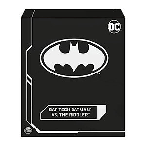 DC Comics Batman 4-inch Batman and The Riddler Action Figures with 6 Mystery Accessories, Kids Toys for Boys Aged 3 and up