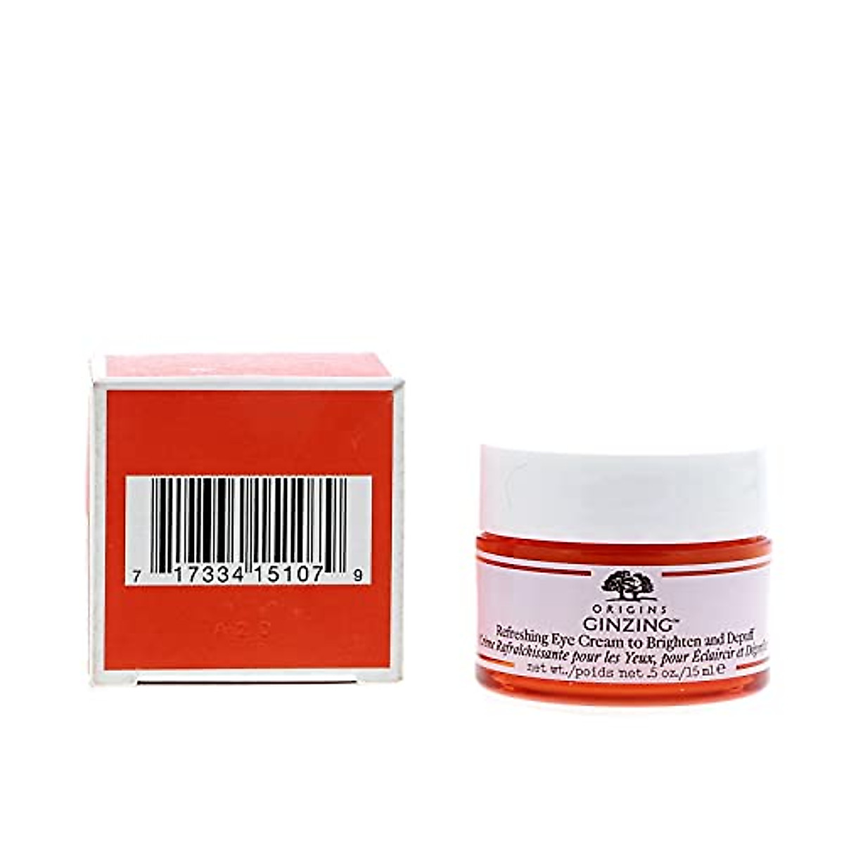 GinZing Refreshing Eye Cream to Brighten and Depuff by Origins for Unisex - 0.5 oz Eye Cream