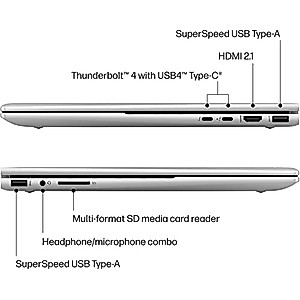 HP Envy x360 2-in-1 Laptop, 15.6" FHD Touchscreen, 12th Gen Intel Core i7-1255U, 32GB RAM, 1TB PCIe SSD, Webcam, Backlit Keyboard, Wi-Fi 6, HDMI, Windows 11 Home, Silver, Stylus Pen Included