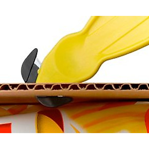 50/Pack Bulk Klever Kutter, Klever Koncept, Safety Cutter, Box Cutter, Safety Knife (Blue)