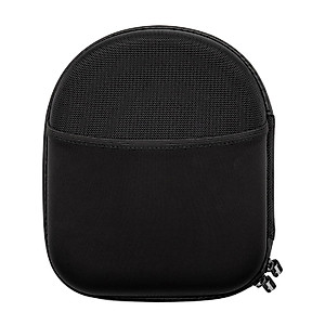 Audio-Technica ATH-M50X Studio Headphones Bundle with Knox Gear Wooden Stand and Protective Case (3 Items)