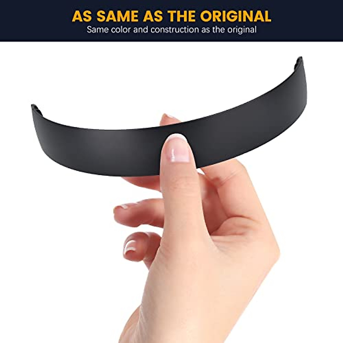 Studio 2 Headband OEM Quality B0501 Replacement Parts Accessories Compatible with Beats by Dre Studio 2 Wireless/Wired (Model B0500/B0501) Headphones (Matte Black)