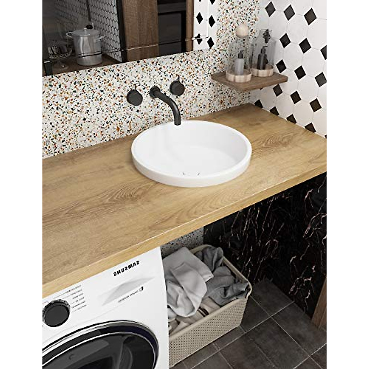 FunStick Brown Natural Wood Contact Paper Peel and Stick Wood Grain Contact Paper Self Adhesive Faux Wood Wallpaper Removable Wood Wall Paper for Countertops Cabinets Desk Shelves Thick 15.8"x78.8"