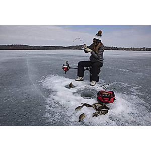 Berkley Trilene® Micro Ice®, Clear Steel, 8-Pound Break Strength, 110yd Monofilament Fishing Line, Suitable for Freshwater Environments