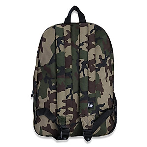 New Era Men's MLB Stadium New York Yankees Woodland Camo Backpack, Green Med, One Size