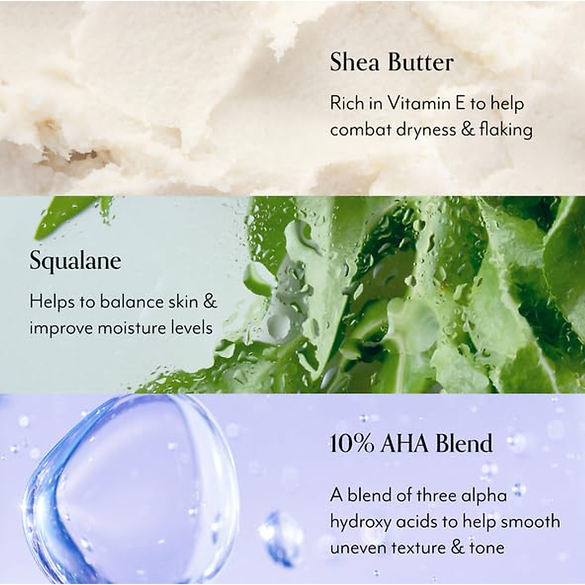 Bliss Body Butter Texture Takedown Skin Smoothing Lotion - Keratosis Pilaris KP - 6.7 Fl Oz - For Rough, Bumpy Skin - 10% AHA + Squalane + Shea Butter - Clean - Vegan & Cruelty-Free