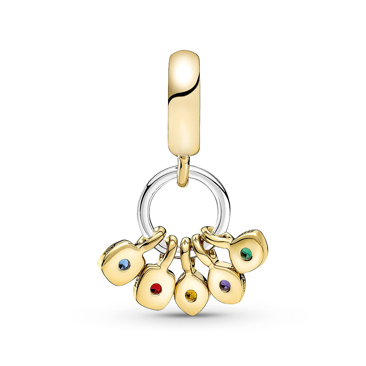 PANDORA 760774C01 Marvel The Avengers Infinity Stones Dangle Charm