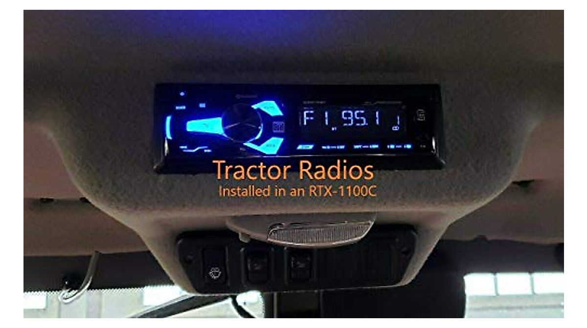Kubota Tractor Radio - Bluetooth Stereo with USB & Remote Control