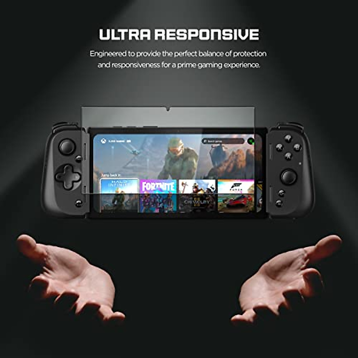 magglass Matte Screen Protector for Razer Edge - Anti Glare Tempered Glass Display Guard (Android Handheld Gaming Console)