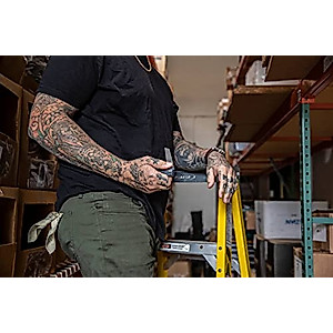 Gerber Gear Pledge Pocket Knife with Pocket Clip - 3.7" Full Panel Plain Edge Blade Folding Knife - EDC Gear and Equipment - Urban Blue