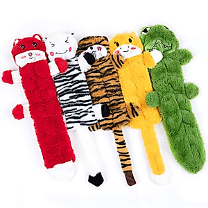 Nocciola Durable Dog Chew Toys for Aggressive Chewers, No Stuffing Dog Toys for Large Dogs, Dog Squeaky Toys for Small Dogs to Large Dogs