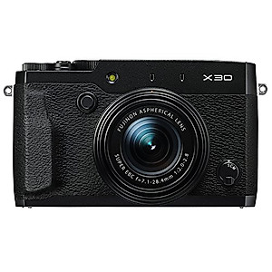 Fujifilm X30 12 MP Digital Camera with 3.0-Inch LCD (Black)