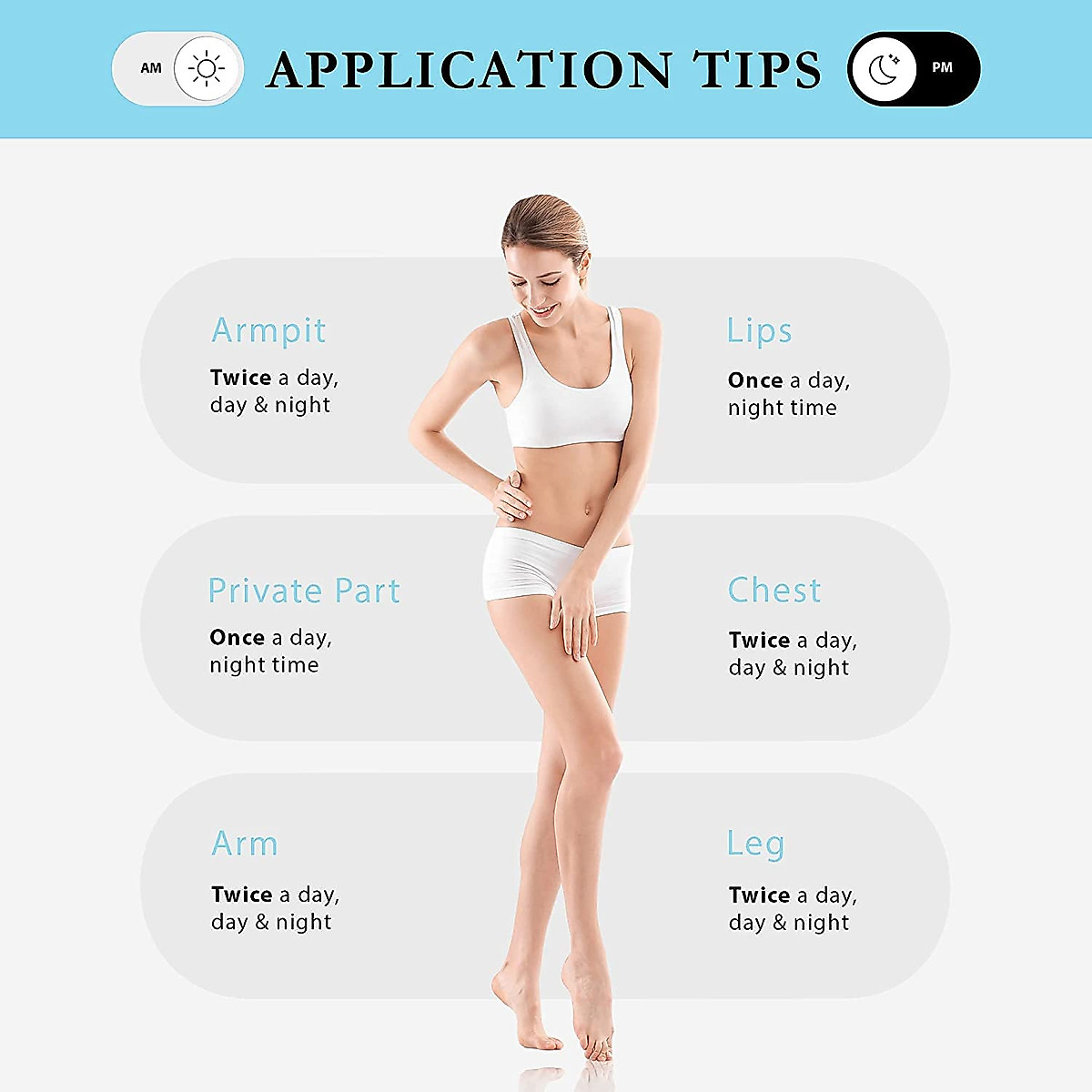 RANTHERM Hair Removal Spray, Hair Inhibitor, Hair Stop Growth Spray For Arm Underarm Legs Face Back Leg Chest Bikini, Natural Ingredient, Non-Irritating Hair Removal Spray for Women and Men