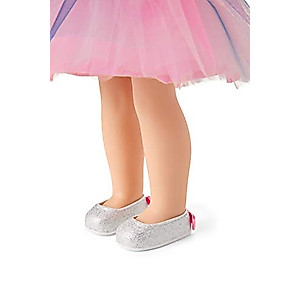 American Girl WellieWishers 14.5-inch Doll Rainbow Birthday Outfit with Headband, Necklace, and Shoes, For Ages 4+