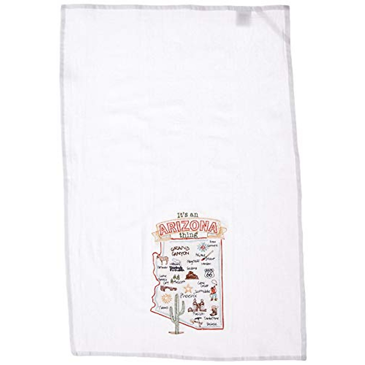 Kay Dee Designs ST Thing Arizona EMB F/S Dish Towel, 17.5 x 28, Various
