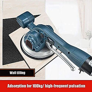 UZIAH Electric Tile Vibrator Machine Handheld Automatic Leveling Machine Tool for Floor Wall, 6-Speed Frequency Control, 12000Hz/Min