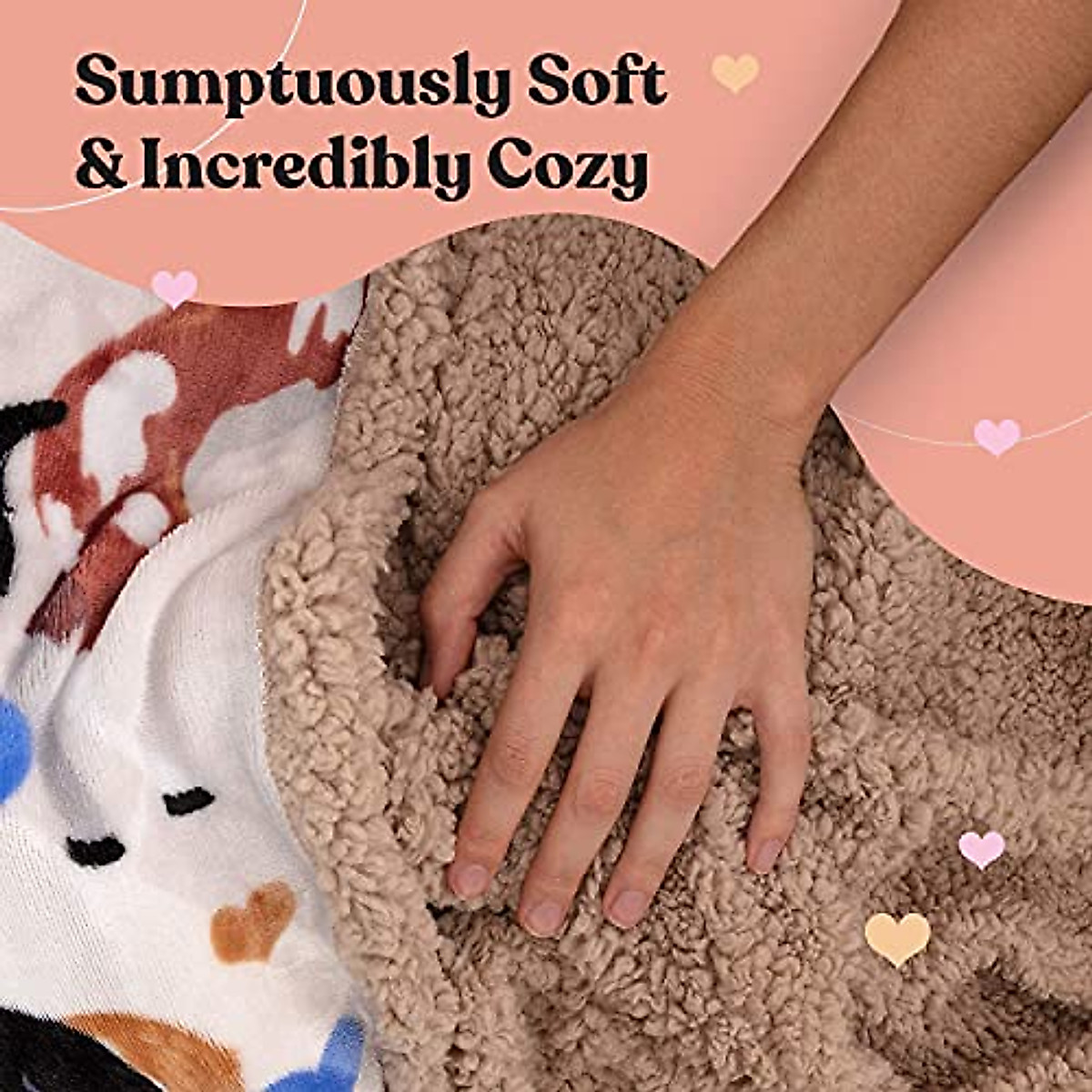 Horse Blanket - Lightweight 50x60 Inch Luxuriously Soft Horse Throw Blanket - Most Beloved Horse Gifts for Girls, Women, and Horse Lovers Everywhere