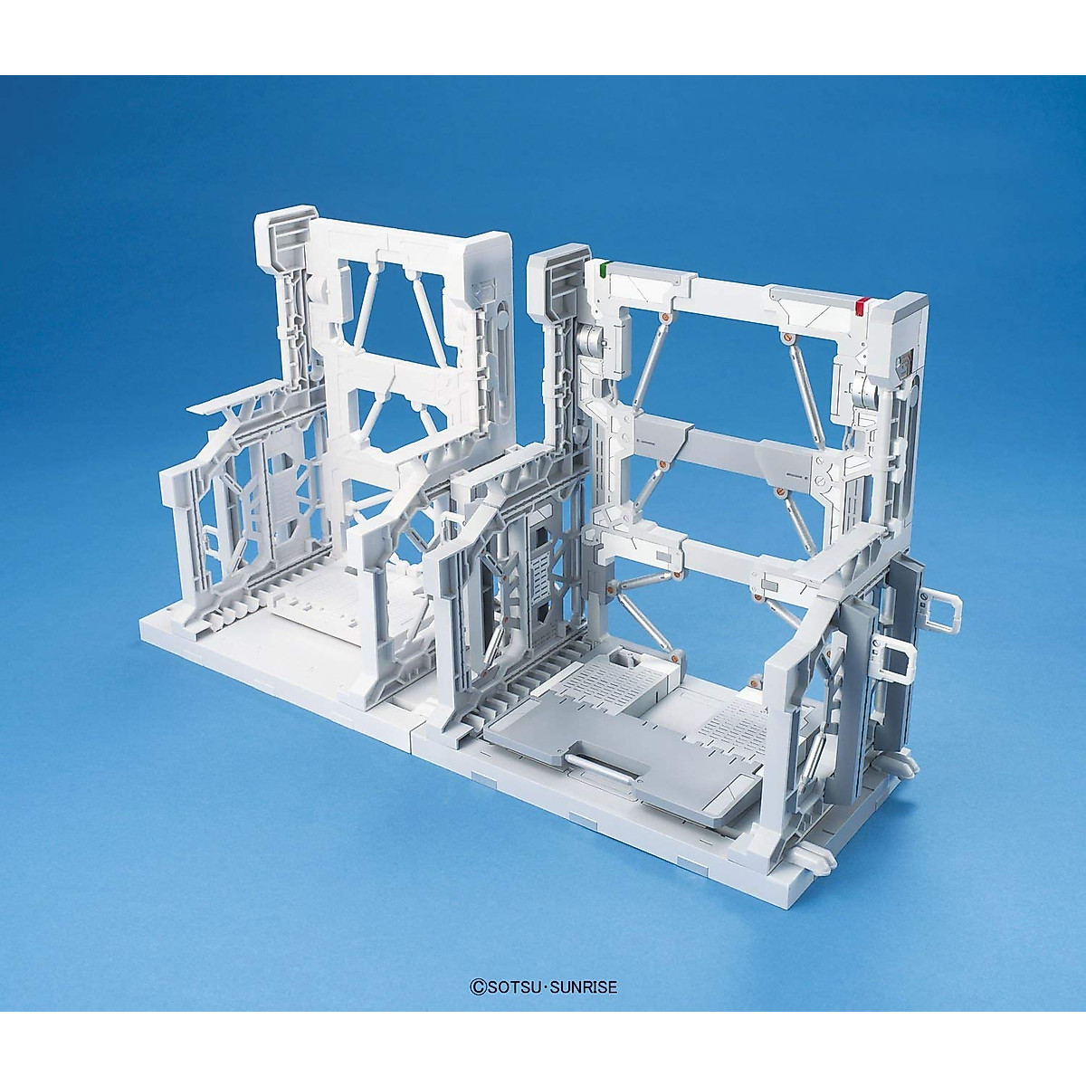 Builder's Parts System Base 001 (White) Plastic Model