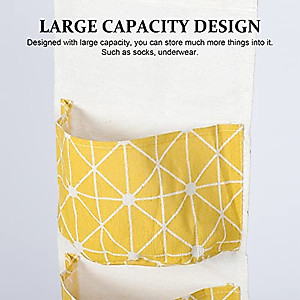 LIFKOME over The Door Hanging Organizer 2pcs Door Back Storage Pockets Shoe Holder Hanger Sundries Organizer Wall Pendant Storage Pouch for Home Bathroom Kitchen