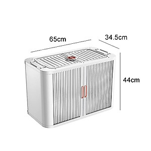 Altreeak 21-Gallon Plastic Storage Bin Organizers | Foldable Storage Boxes | 2023 Design | Stackable Storage Containers | Storage Boxes For Organizing | Storage Bins With Lids