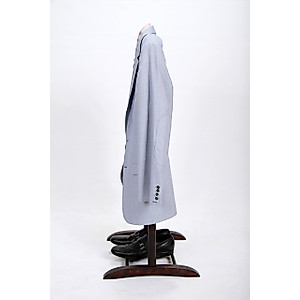 Homenetics Deluxe Hardwood Clothes Valet Stand (Espresso)