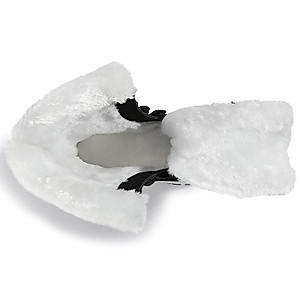 COOJOY Womens Winter Snow Boots Waterproof Shoes Tennis Walking Comfortable Hiking Booties Furry Mid Calf Warm Lightweight Black,US10 EU42