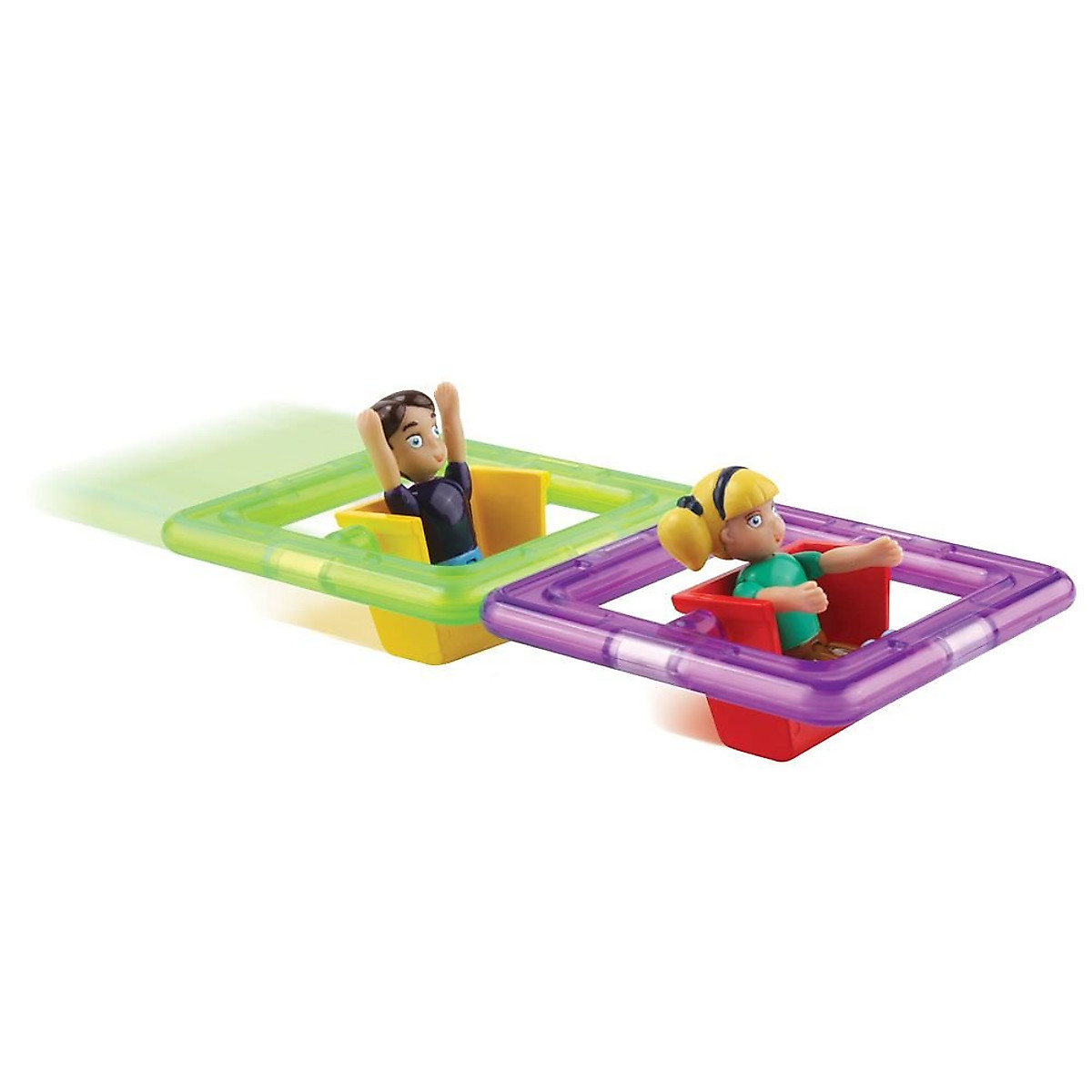 Magformers 63074 Creator Carnival Set (46-Pieces) Deluxe Building Set. Magnetic Building Blocks, Educational Magnetic Tiles, Magnetic Building STEM Toy Set