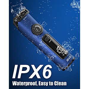 SEAGO Cordless Hair Clippers for Men, Rechargeable Electric Trimmer for Men with 16 Adjustable Settings, Professional Clippers for Hair Cutting Kit, SG-011