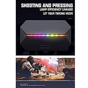 Fauge Gaming Converter Keyboard Mouse Battle Dock Support USB HUB Splitter Throne for IOS Android Gaming