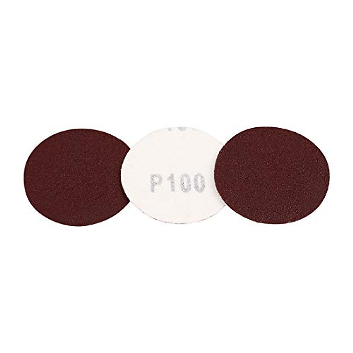 uxcell 100pcs 2 Inch Hook and Loop Sanding Discs 60 80 100 120 150 Assorted Grits Sandpaper