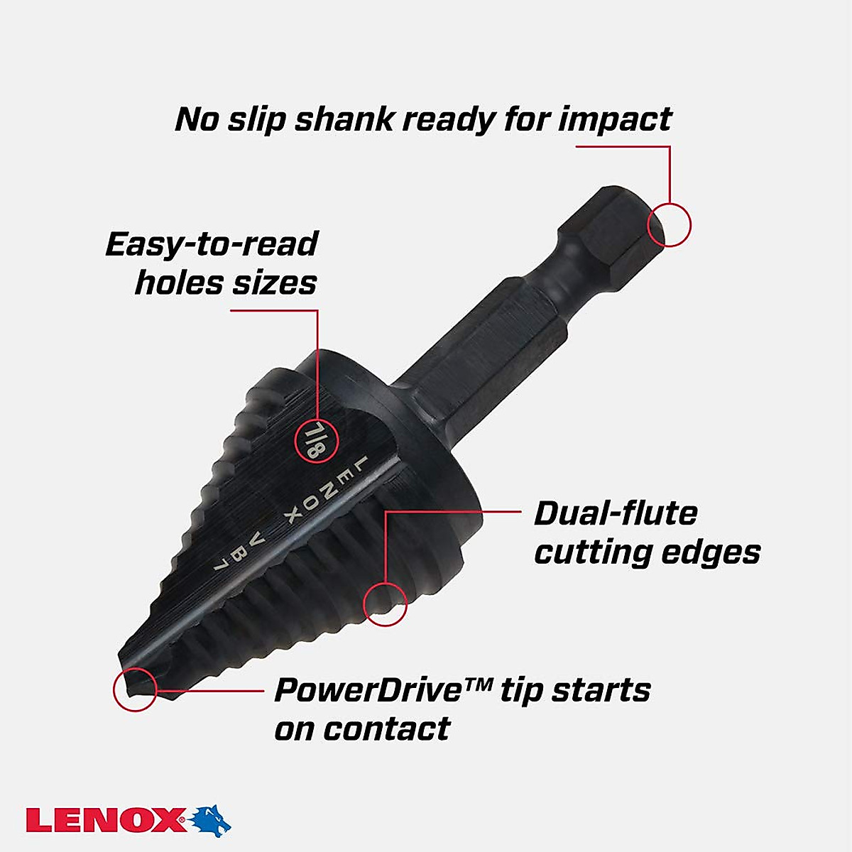 Lenox VARI BIT VB7 1PK HOLE SIZE 7/8"