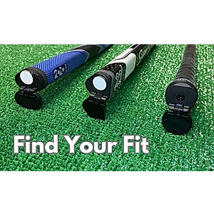 Golf Chipper and Putter Prop Stands – Hinged Putter Stand Cap Keeps Golf Club Shafts Off Ground – Putter Holder by HD Products (Ovesized)